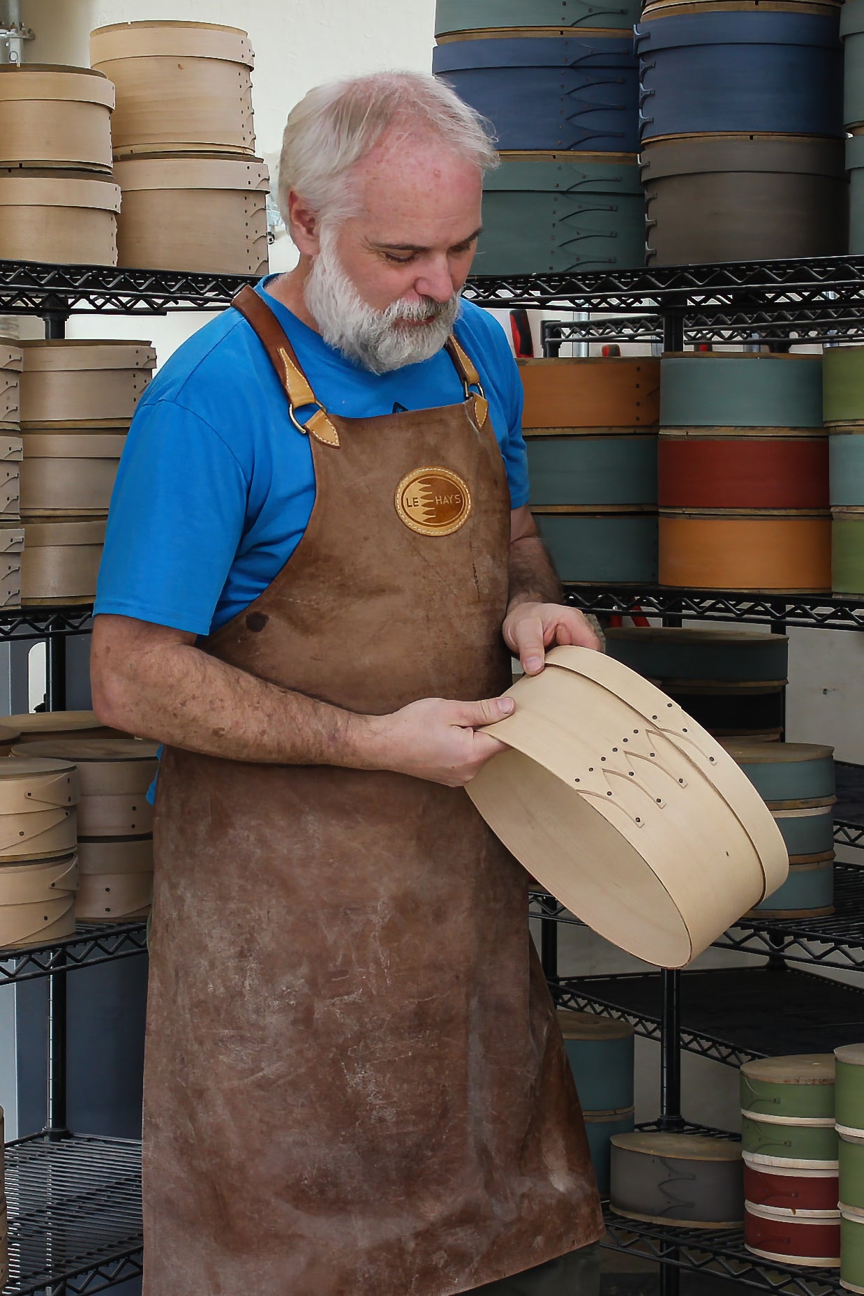 Handcrafted Shaker Oval Boxes & Carriers, LeHay's Shaker Boxes – LeHays ...